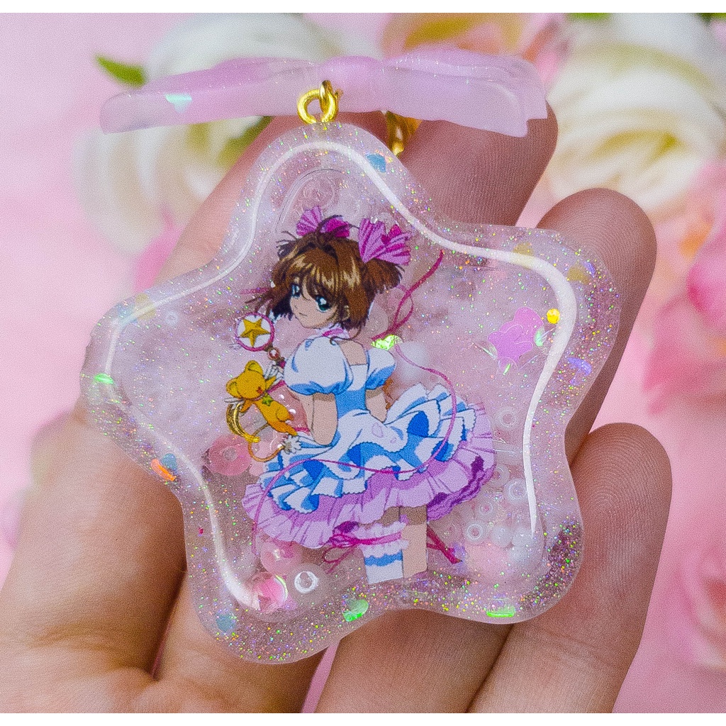 Chaveiro Shaker Sakura Card Captors | Shopee Brasil