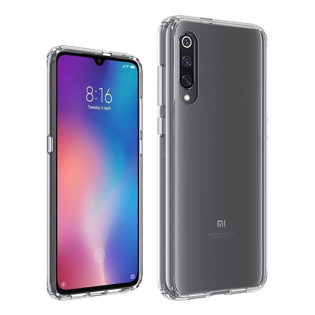 Capa Case capinha Anti Impacto com borda transparente Redmi mi 9se ...