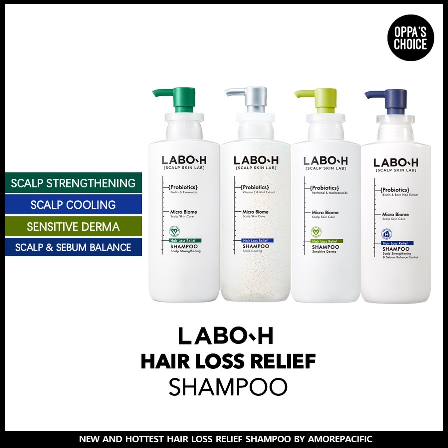 LABOH SHAMPOO LABO-H Para Cabelos XAMPU (4 Tipos) (180ml/400ml) | Shopee Brasil
