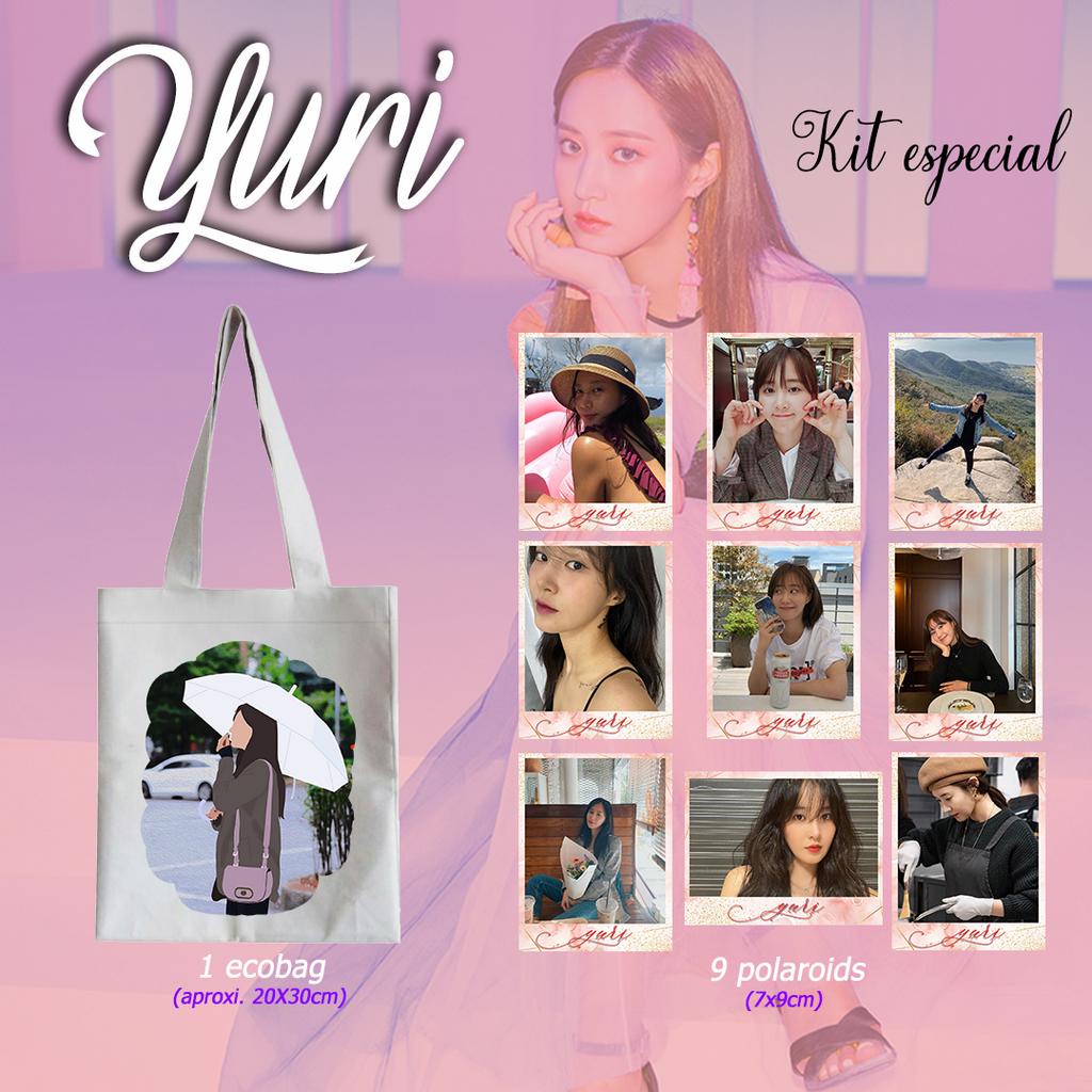 Kpop | Kit SNSD Girls generation Yuri com ecobag + polaroids | Shopee ...