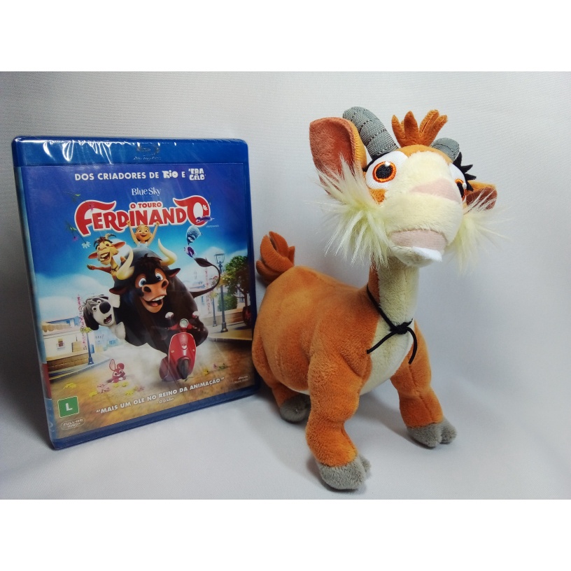 blu-ray o touro ferdinando original lacrado - pelúcia cabra lupe ...