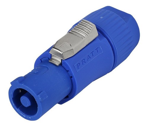 Plug Conector Pratt Macho Powercon Azul 20a Estilo Neutrik | Shopee Brasil