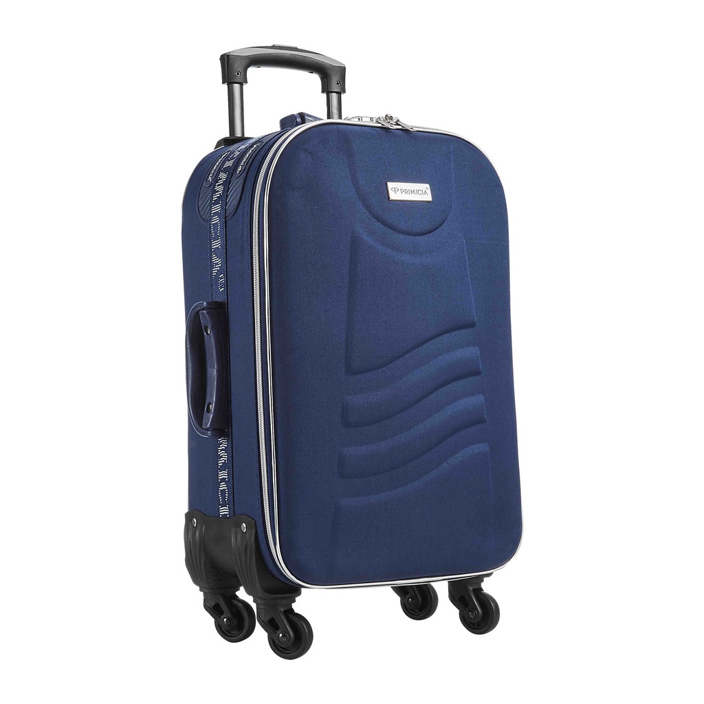 Mala De Viagem Grande Azul Primicia Zamora 360 Graus Cadeado | Shopee ...