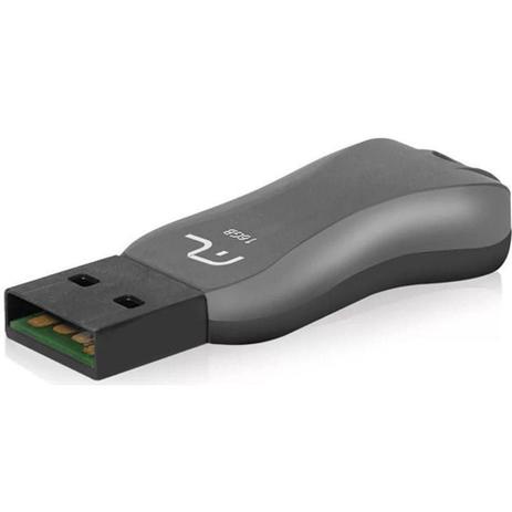 Pen Drive Multilaser 16GB PD602 USB 2.0 Titan Preto e Cinza Novo ...