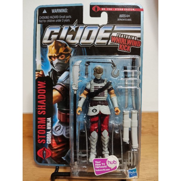 GI Joe Pursuit of Cobra Storm Shadow Hasbro (Loose) | Shopee Brasil