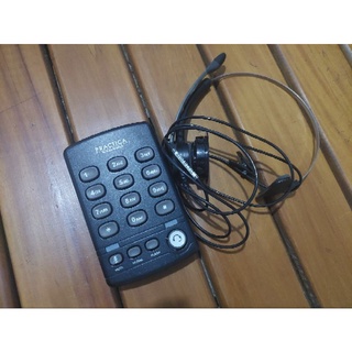 Telefone com Headset Plantronics Practica - T110 | Shopee Brasil