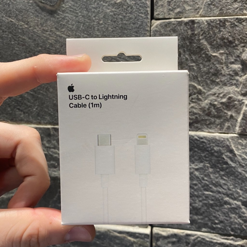 Cabo IPhone original USB C tipo C Lightning 20w turbo 1M metro na caixa ...