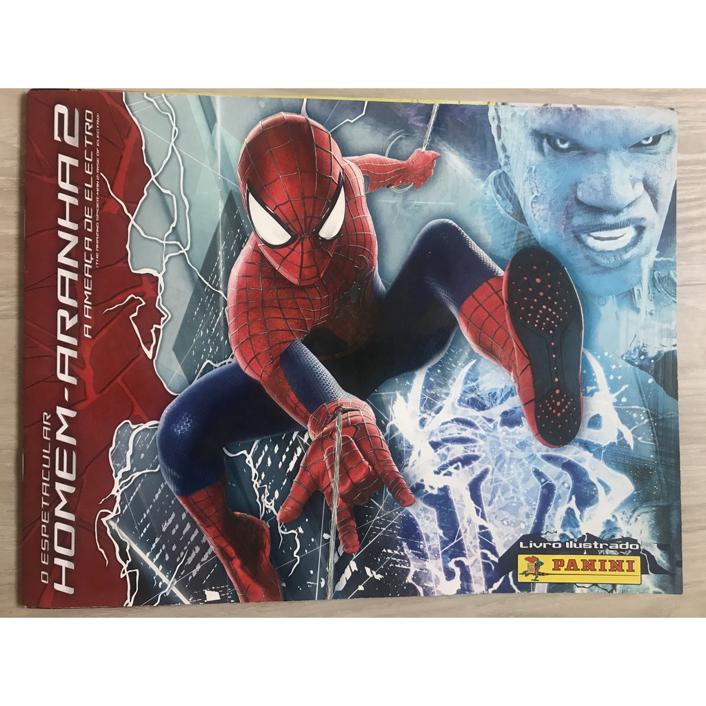 Album de figurinhas O Espetacular Homem Aranha 2 - completo - Panini | Shopee Brasil