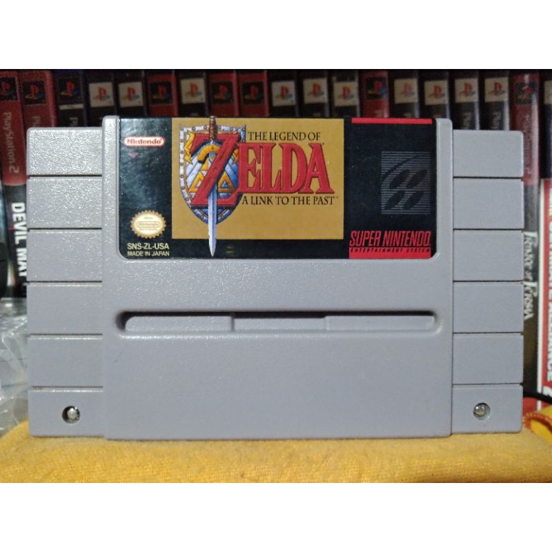 The Legend of Zelda - Link to the Past. Snes Original Repro ...