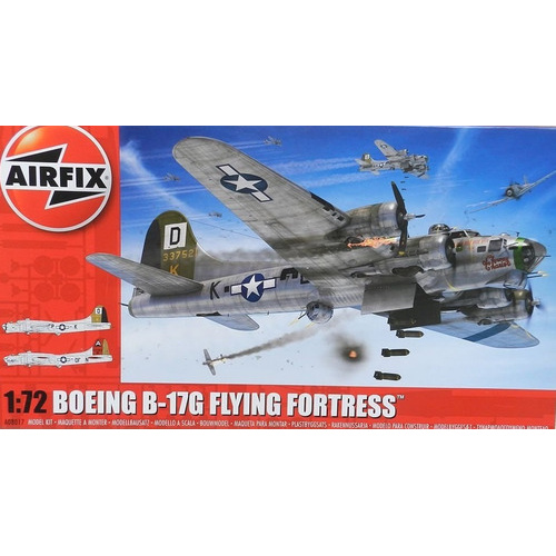 Boeing B-17 G Flying Fortress Kit Airfix 1/72 Plastimodelismo | Shopee ...