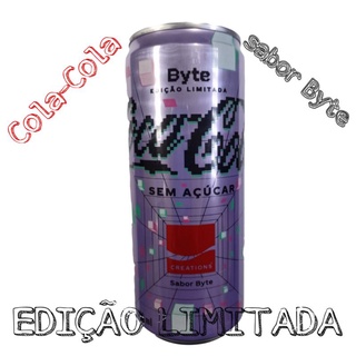Nova Coca cola Sabor Byte Lata 310ml (EDIÇÃO LIMITADA) | Shopee Brasil