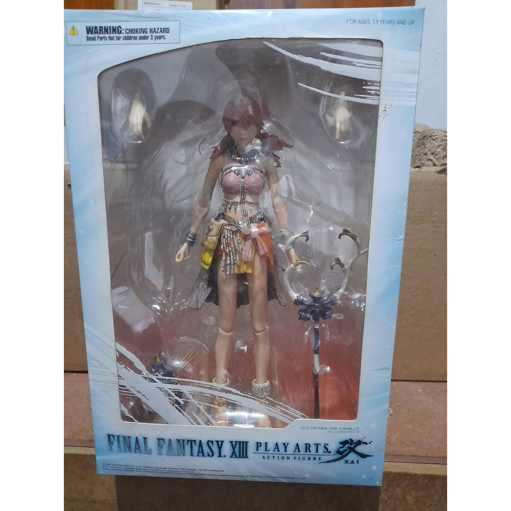 play arts kai final fantasy oerba Dia Vanille Square Enix Studios | Shopee Brasil