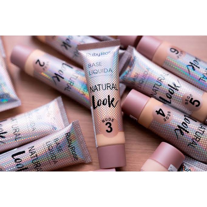 Base natural look ruby rose | Shopee Brasil