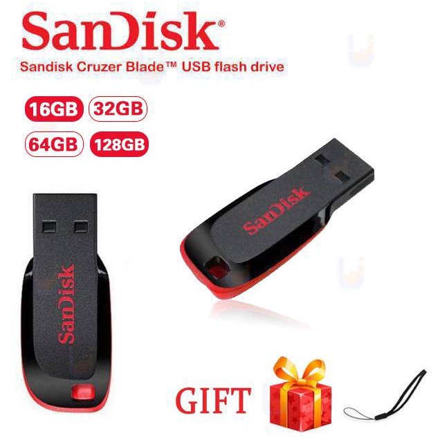 USB Flash Drive 2.0 Gb 64 32Gb 128Gb | Shopee Brasil