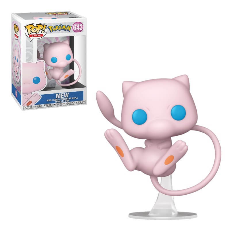 Boneco Funko Pop Pokemon Mew 643 Nintendo Pikachu Ash | Shopee Brasil