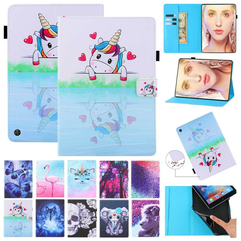 For Amazon Kindle Paperwhite 1 2 3 4 Case Leather Magnetic Smart Stand ...