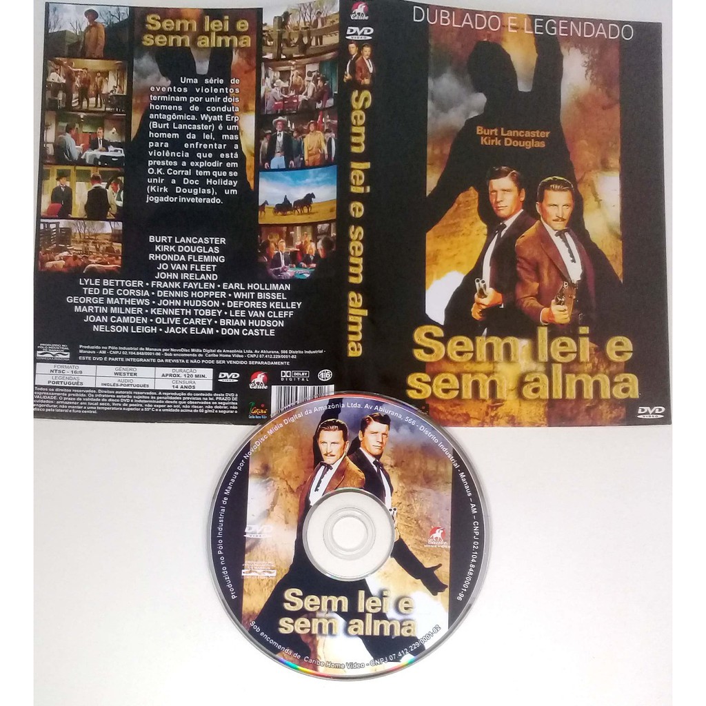 Dvd - Sem Lei E Sem Alma - Original | Shopee Brasil