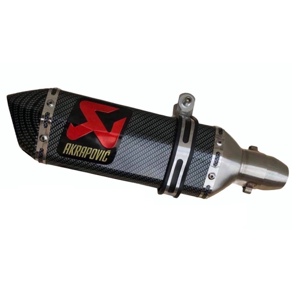 PONTEIRA ESPORTIVA ESCAPAMENTO AKRAPOVIC FULL | Shopee Brasil