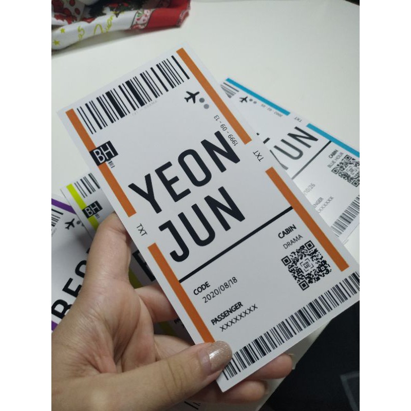 Kit 5 Tickets TXT — RANDOM ERA (QR codes funcionam) | Shopee Brasil