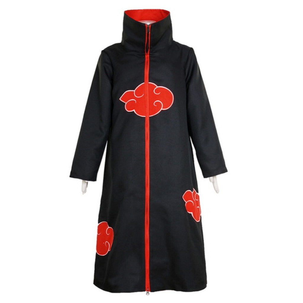 Manto Akatsuki Cosplay Naruto Shippuden Itachi | Shopee Brasil