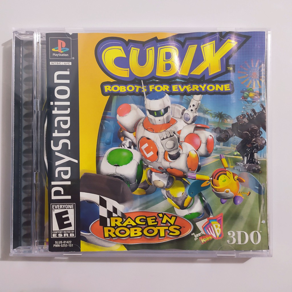 Cubix Robots For Everyone Completo Original PS1 | Shopee Brasil