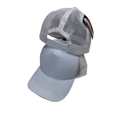 Kit 10 Peças Bone Tela liso Branco Telinha Redinha Chapeu Esponjado ...