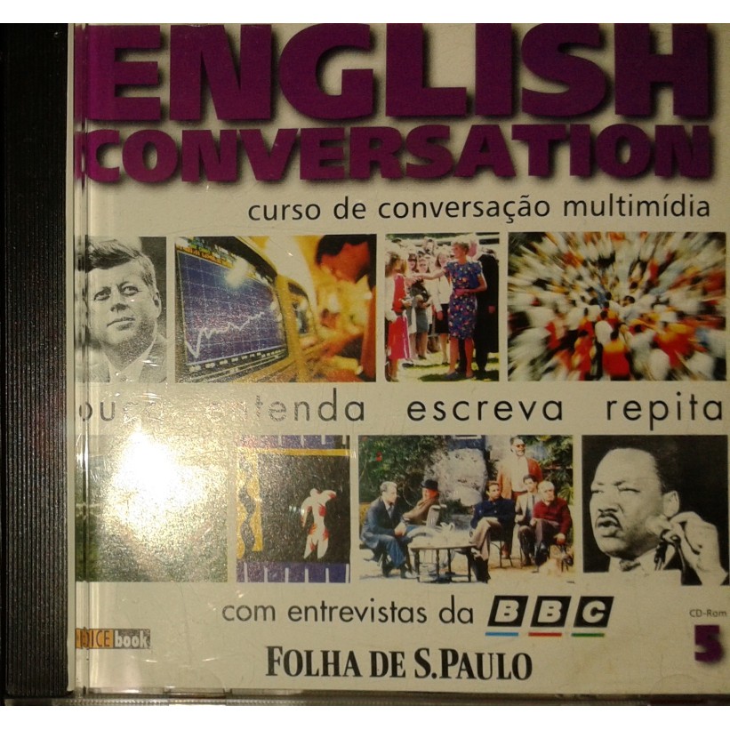 CD ORIGINAL ENGLISH CONVERSATION 5 | Shopee Brasil