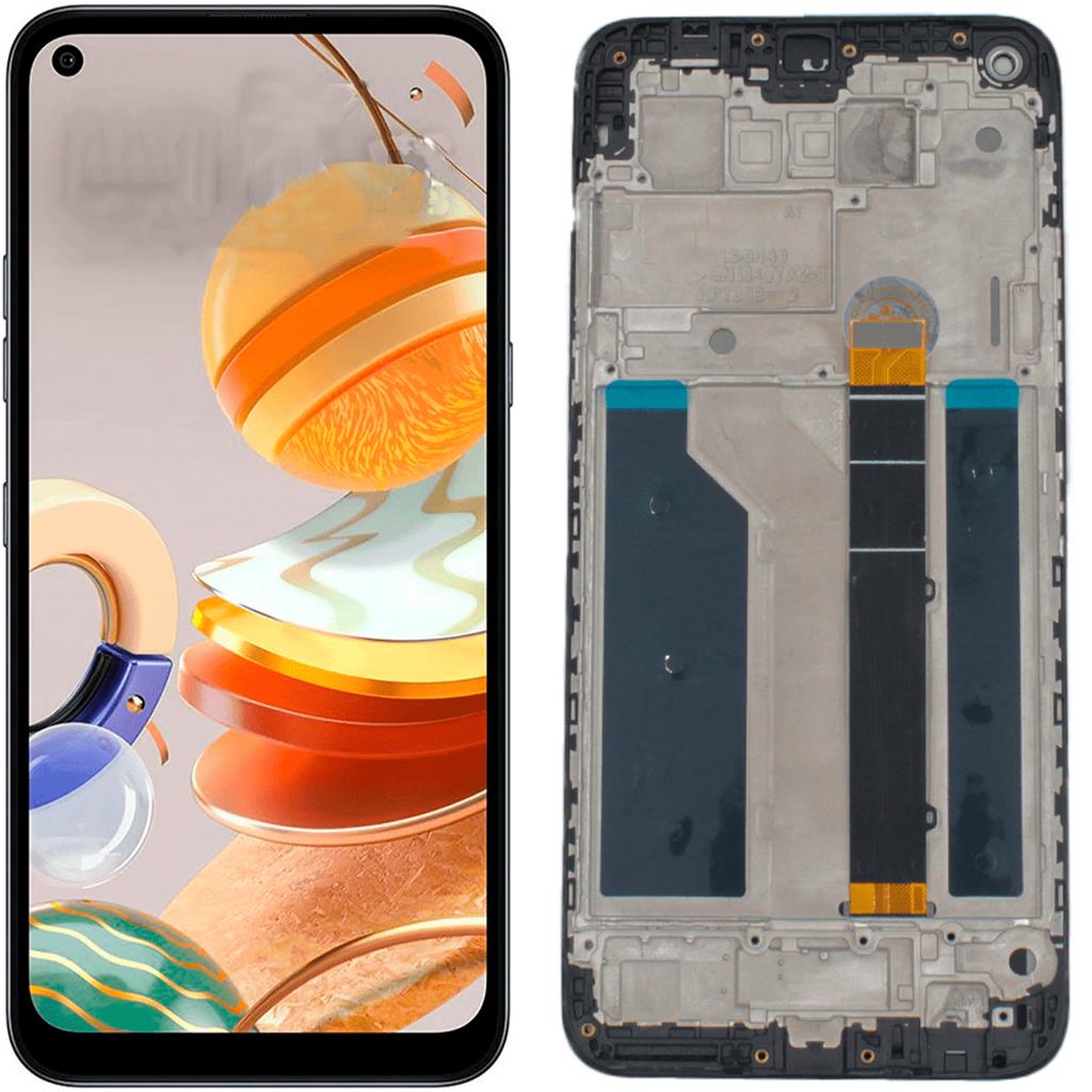 Tela Frontal Display com Touch Compativel LG K61 Com Aro Nacional Premium | Shopee Brasil