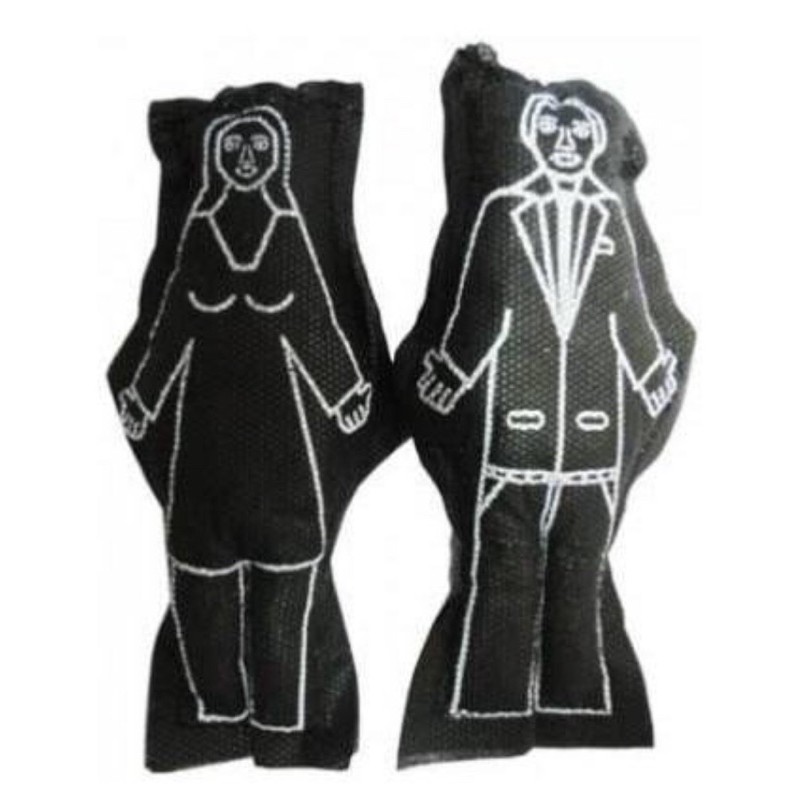 Casal de Boneco Pano Ritual Vodu Voodoo vudu - Umbanda e candomblé | Shopee Brasil