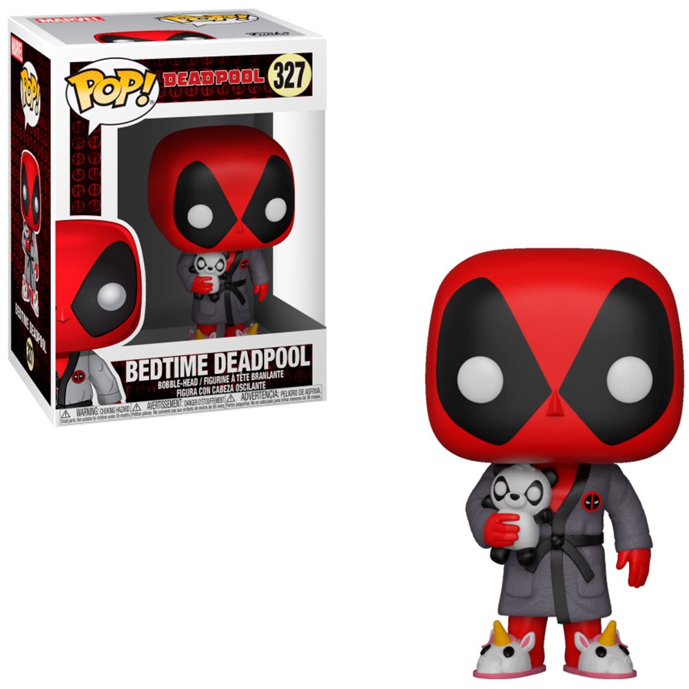 Funko Pop Marvel Deadpool Bedtime Deadpool 327 | Shopee Brasil