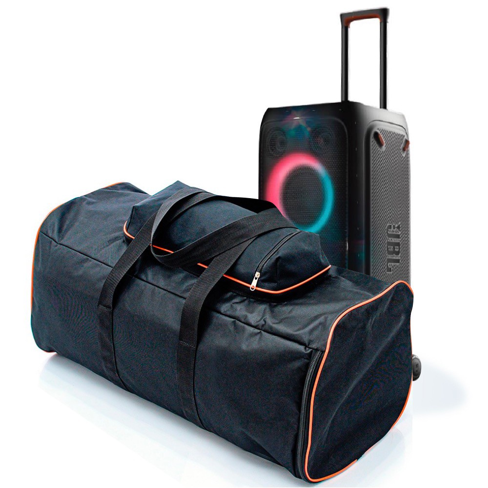 Case Bolsa Bag Capa Jbl Partybox 310 Com Bolso + Alças Sem Espuma ...