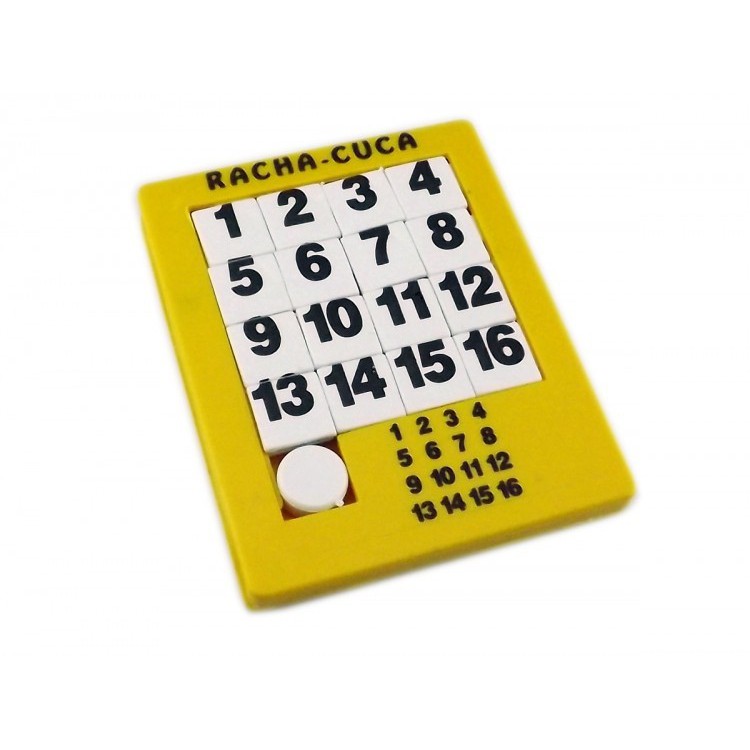 Racha Cuca - Jogo Quebra Cabeça Números Kit com 3 Unidades - Escorrega ...