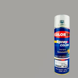 Tinta Spray Automotiva PRATA LUNAR 300ml COLORGIN | Shopee Brasil