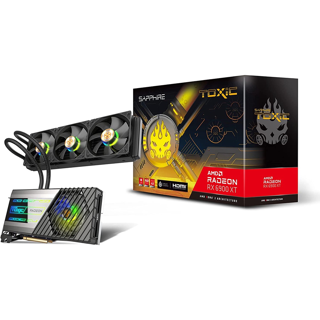 Sapphire 11308-13-20G Toxic AMD Radeon RX 6900 XT Liquid Cooled ...