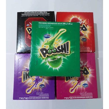 Kit Chicletes Poosh Sabores Variados C/ 5, 10, 15 e 20 unidades ...