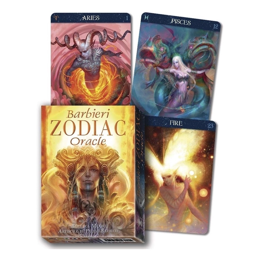 Baralho Oráculo Tarô Barbieri Zodiac Oracle Original | Shopee Brasil