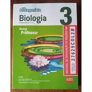 Biologia 3 - Ser Protagonista 3 - Manual do Professor | Shopee Brasil