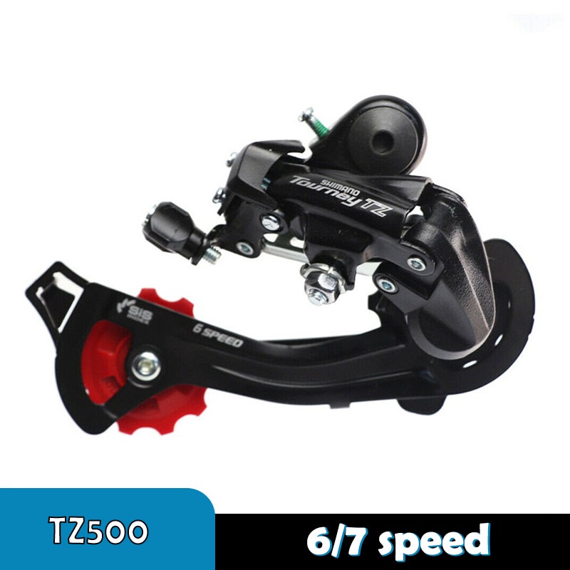 Shimano Tourney RD TZ500 6/7 Speed Rear Derailleur Mech Direct Mount ...