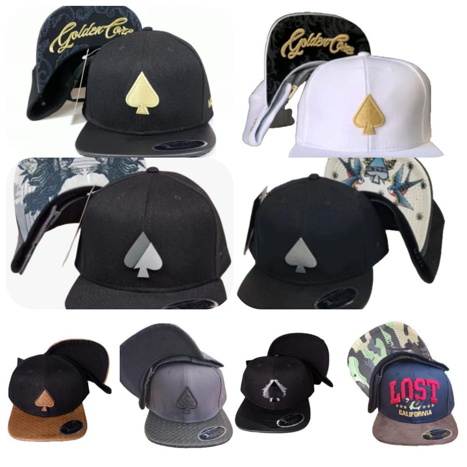 Bone Mcd lost Aba Reta Fitão Golden Core Beija-flor E Corvo | Shopee Brasil