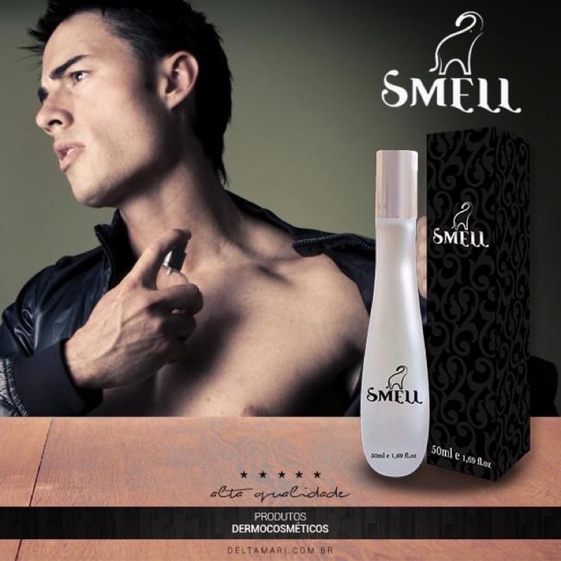 PERFUME MASCULINO SMELL 50ml, INSPERAÇÕES | Shopee Brasil