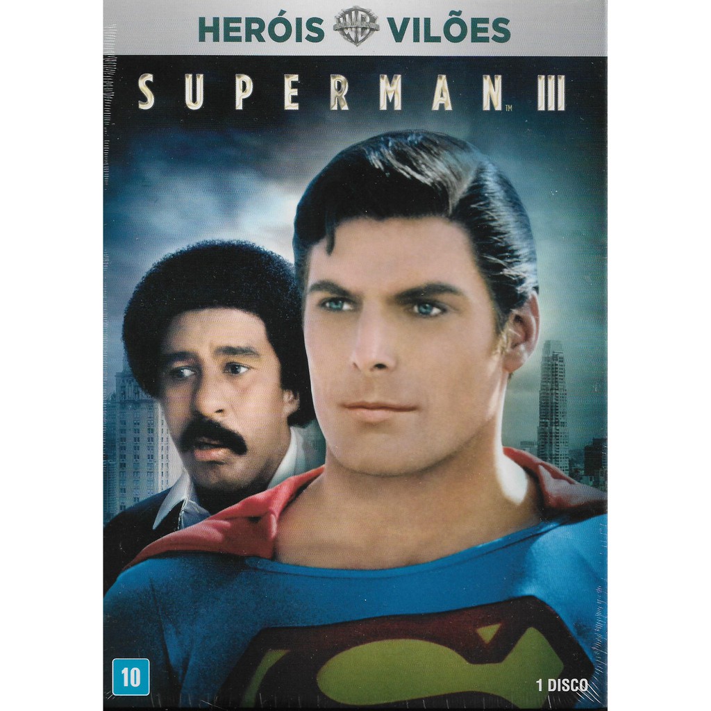 DVD Superman III ( Christopher Reeve ) Novo Lacrado | Shopee Brasil