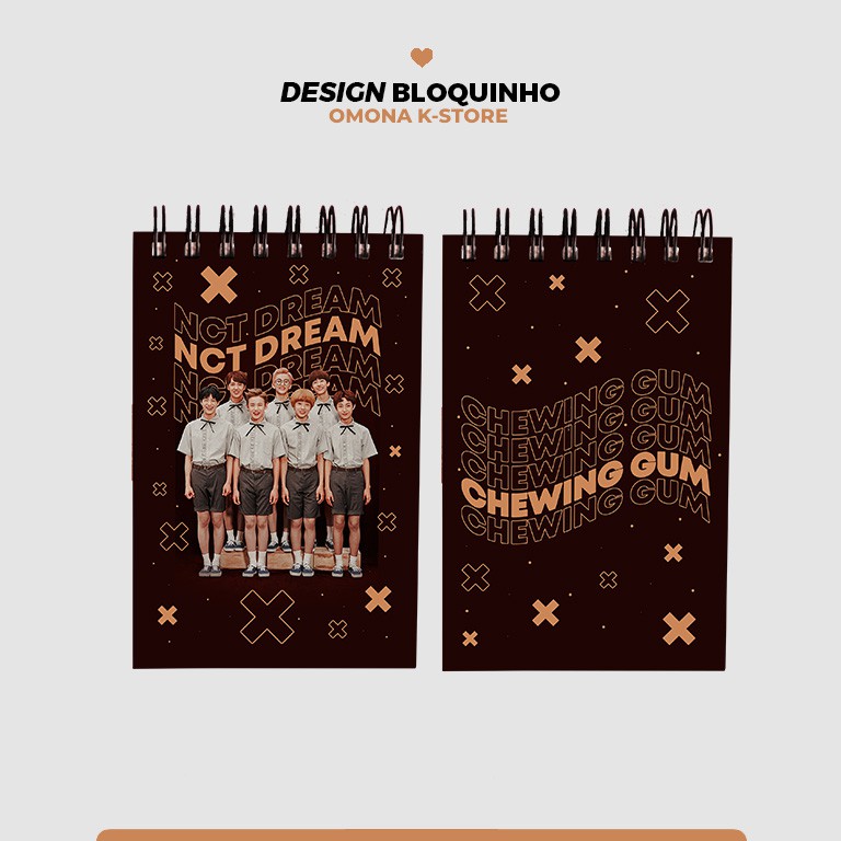 Bloco De Notas Nct Dream | Shopee Brasil