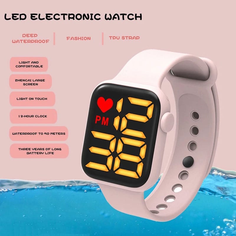 RELOGIO DIGITAL ELETRONICO LED | Shopee Brasil