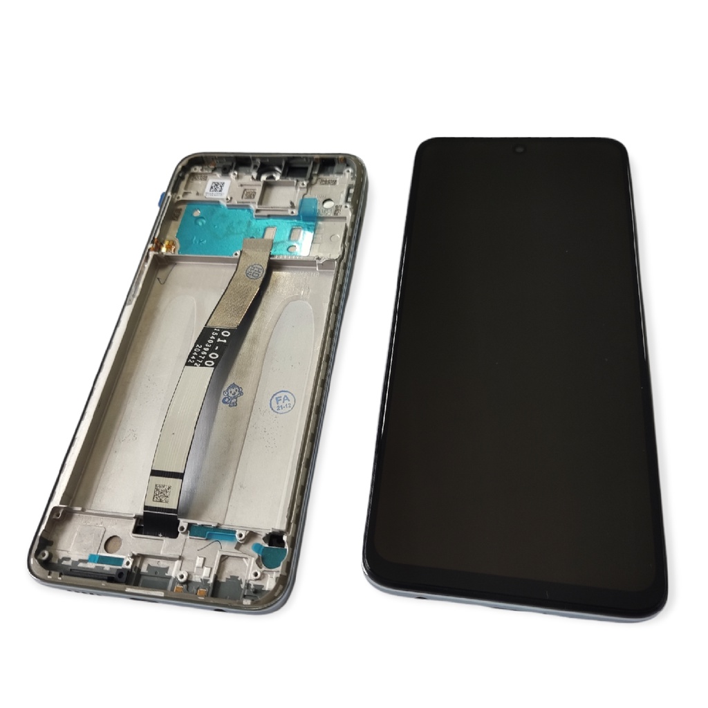 Tela Frontal Display LCD Xiaomi Note 9S / 9 Pro Original Com Aro M2003J6B2G / M2003J6A1G ...