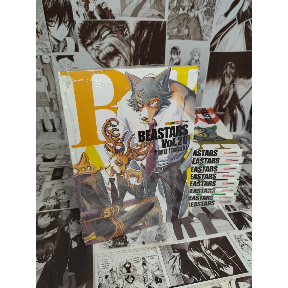 MANGÁ BEASTARS VOLUME 19 LACRADO - Escorrega o Preço