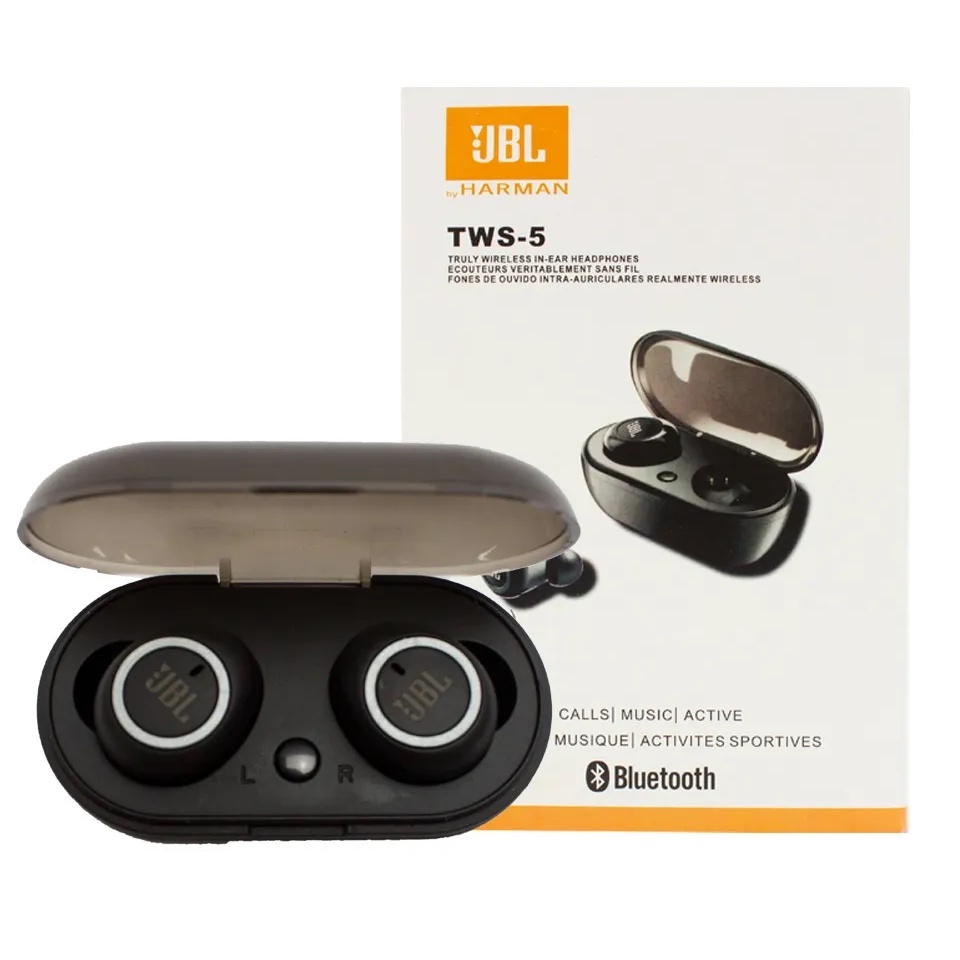 Fone De Ouvido Bluetooth Sem Fio Tws5 | Shopee Brasil