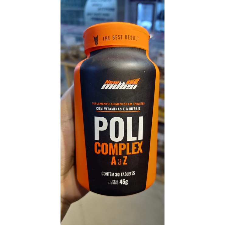 Policomplex 30 comprimidos - New Millen | Shopee Brasil
