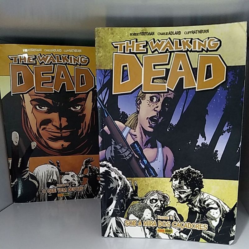 HQ The Walking Dead volumes 11 e 18 - LEIA A DESCRIÇÃO - Escorrega o Preço