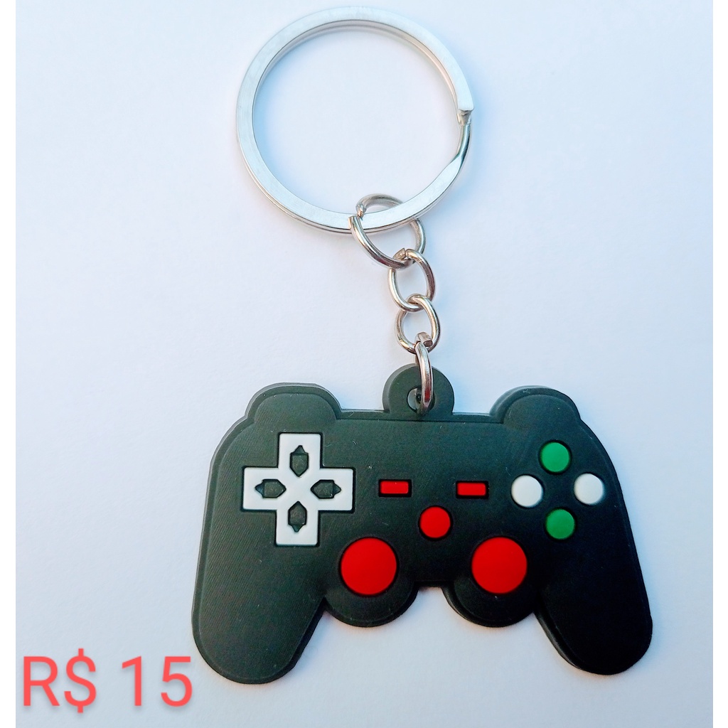 Chaveiro Controle Joystick com pingente | Shopee Brasil