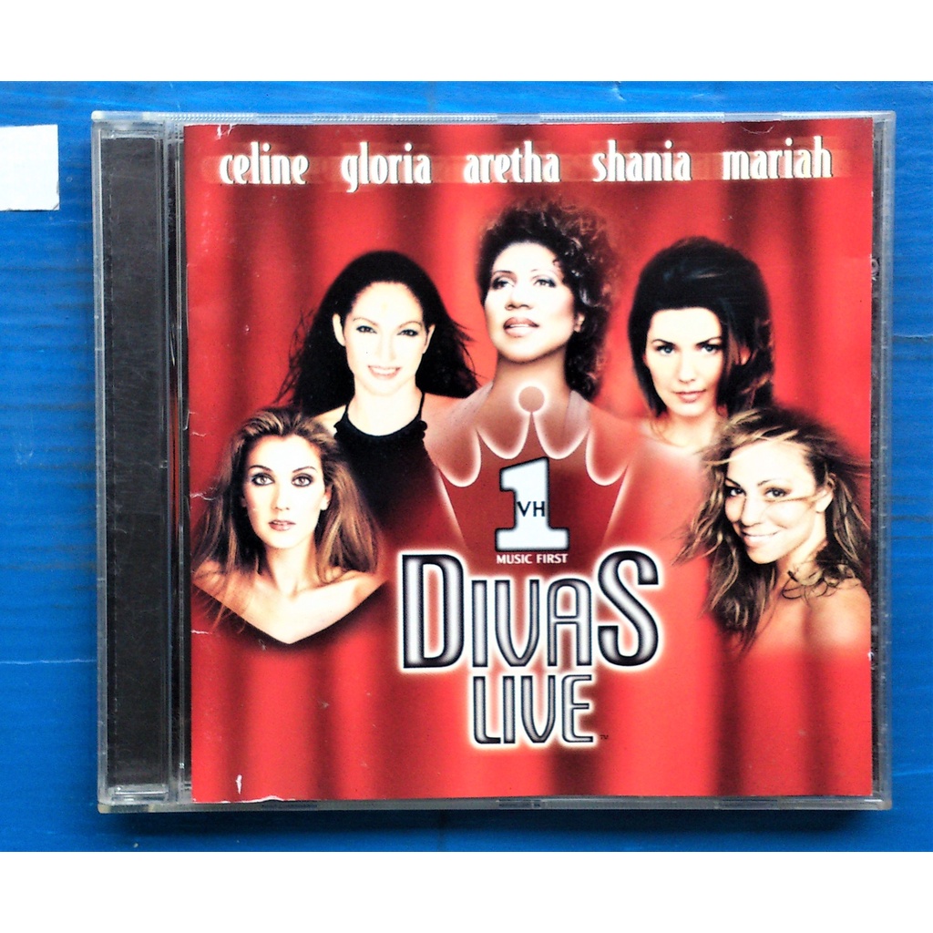 Cd Divas Live - Celine Dion Gloria Aretha Shania Mariah Carey | Shopee Brasil